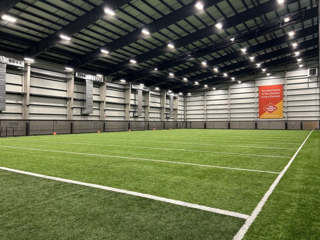 Indoor Turf Space - The Farmers Bank Fieldhouse